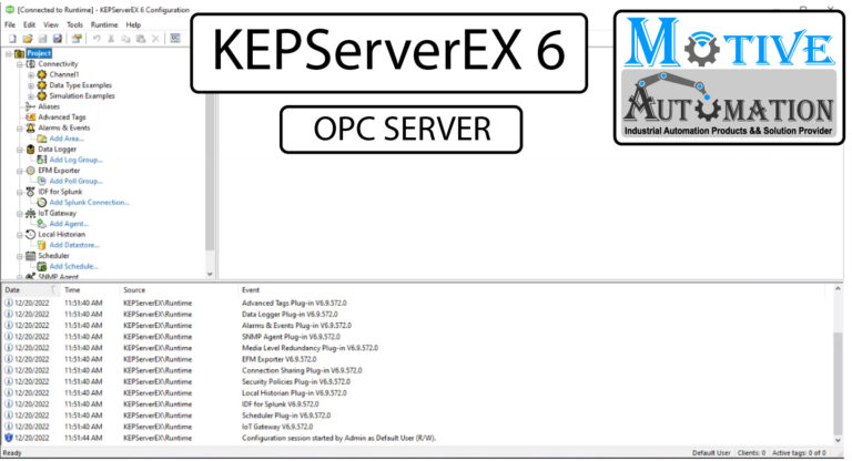 Download And Install OPC SERVER KEPSERVER EX6 - Motive Automation