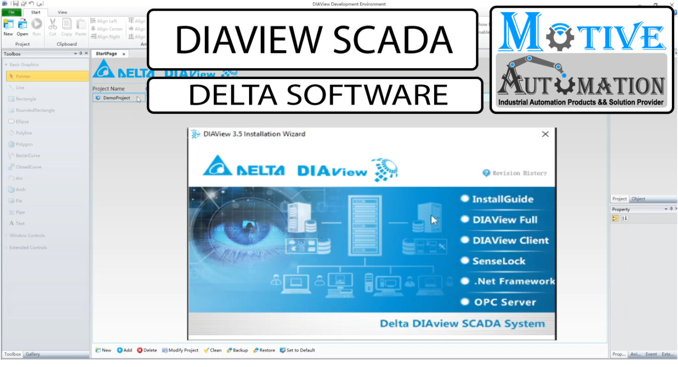 Download and Install DELTA SCADA DIAVIEW Software - Motive Automation Download and Install DELTA SCADA DIAVIEW Software - Motive Automation