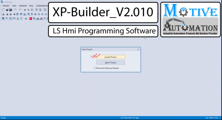 Download and Install LS HMI Programming Software XP-Builder - Motive Automation