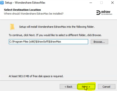 How to Install Edraw Max V10.5.2 Design Software - Motive Automation