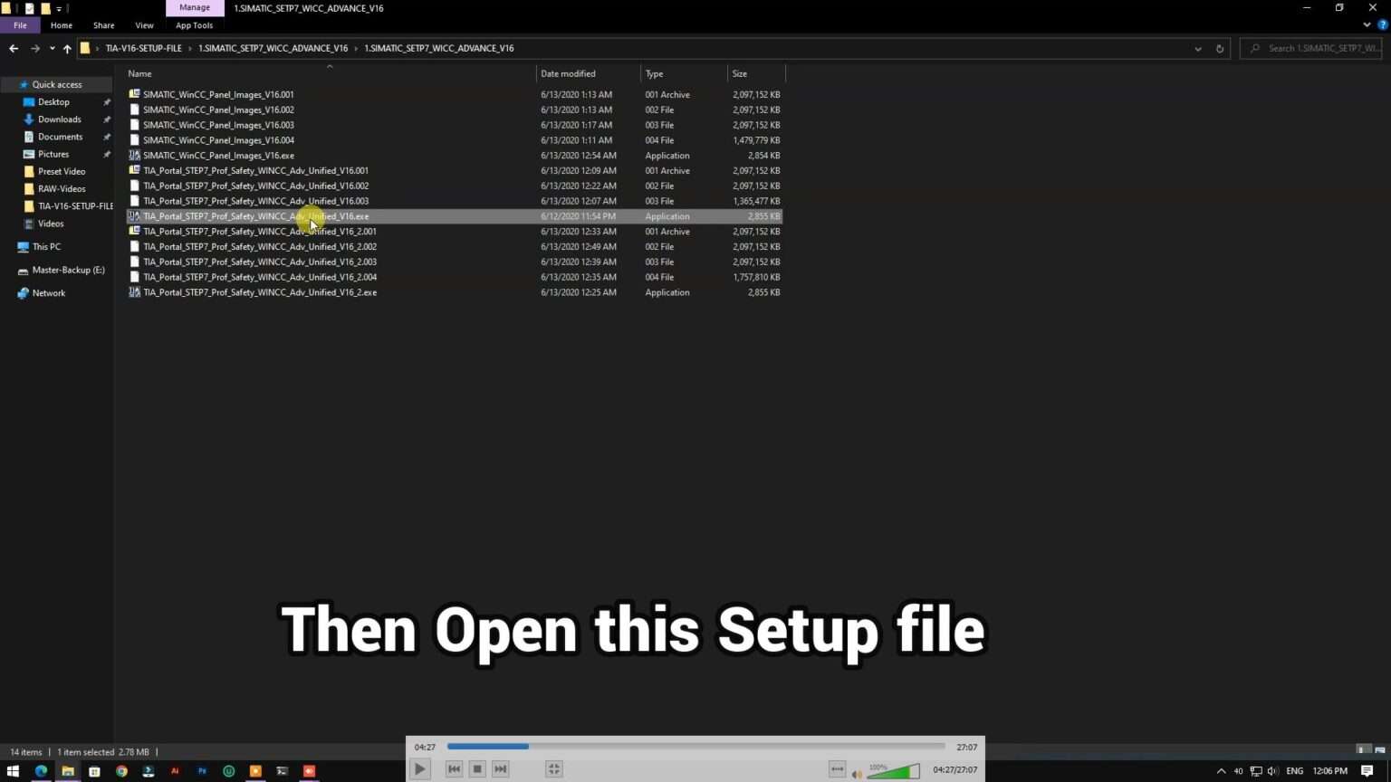 Download And Install TIA Portal V 16- WinCC Unified PLC Software