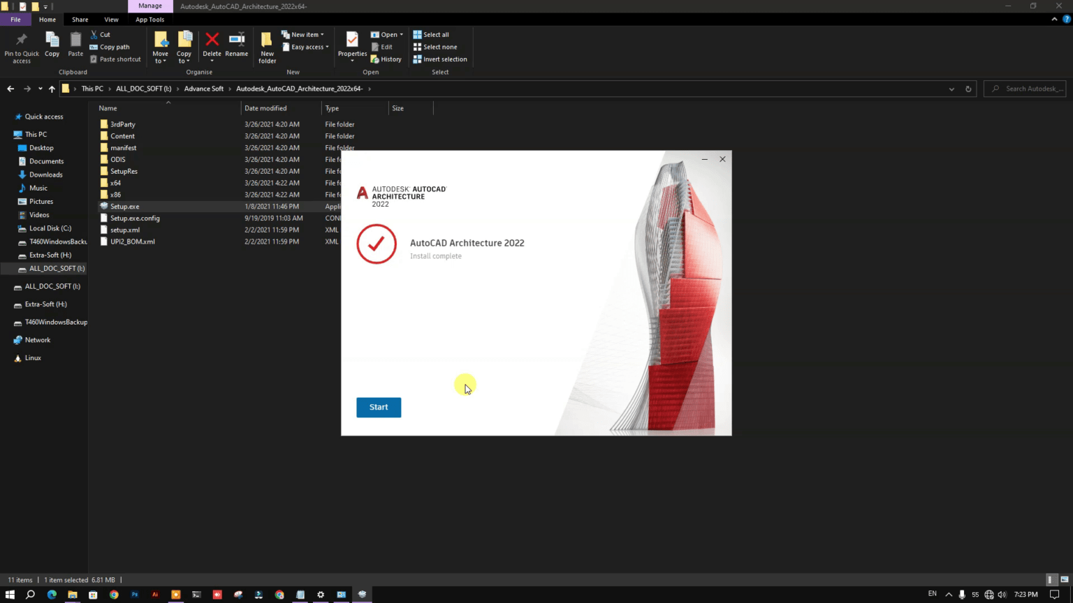 How to download and install AutoCAD Architecture 2022 - Motive Automation