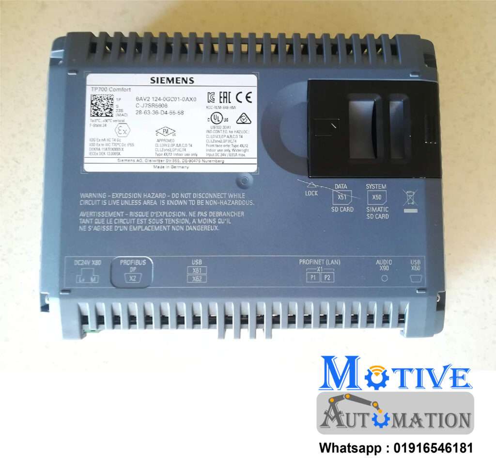 SIMATIC HMI TP700 Comfort-7" Color Touch - Motive Automation