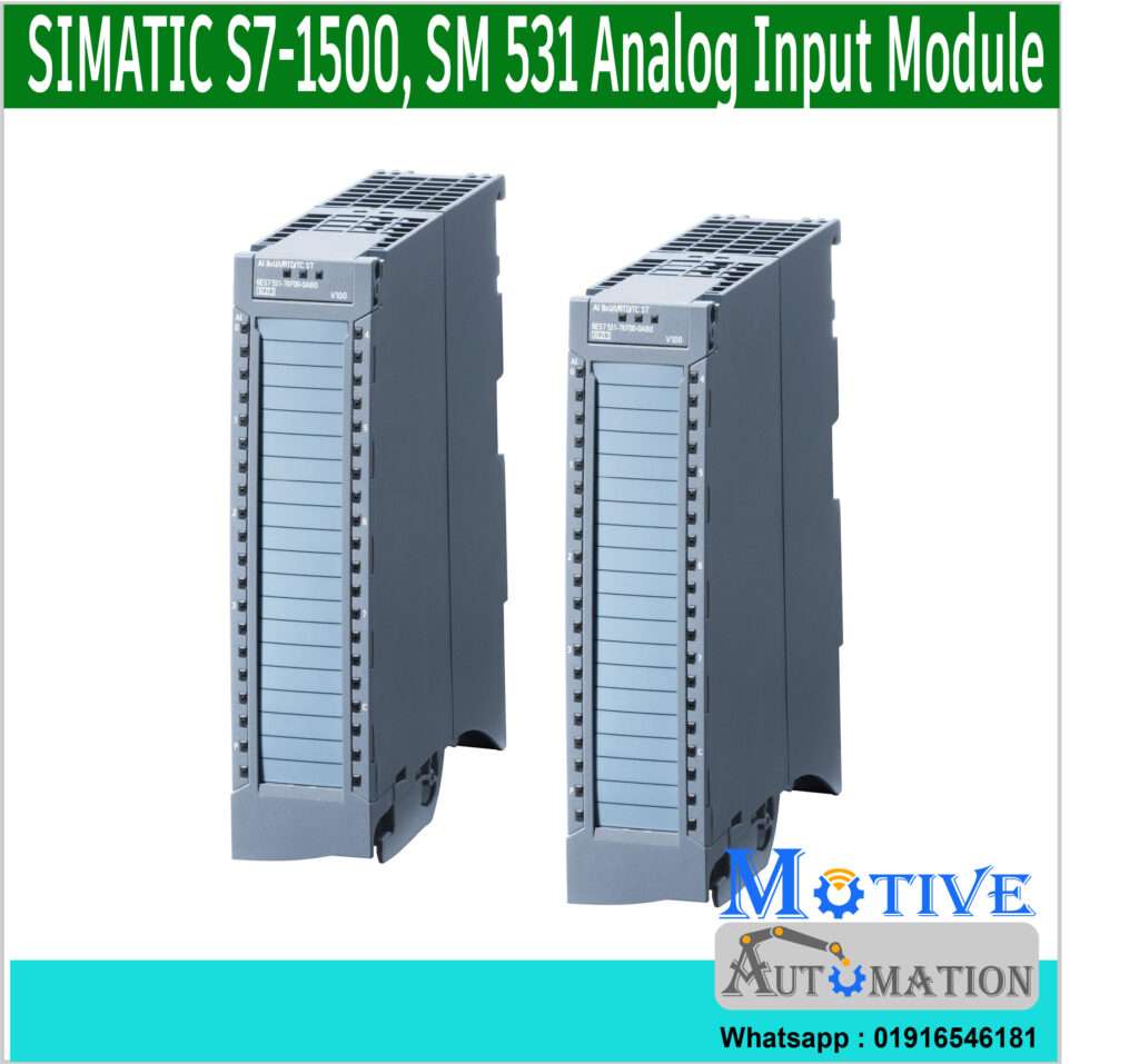 SIMATIC S7-1500 Analog Input Module - Motive Automation