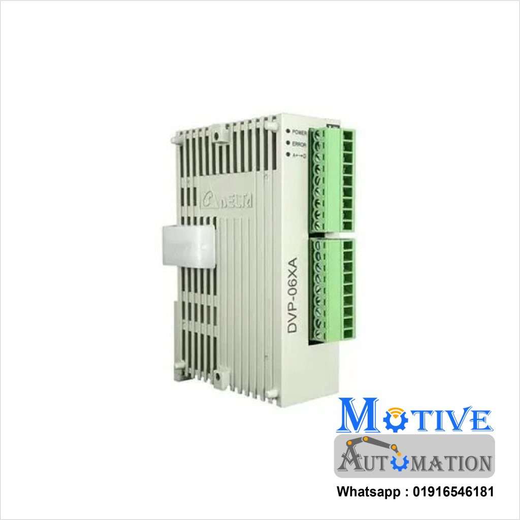 DVP-06XA-S2_Analog I/O Module - Motive Automation