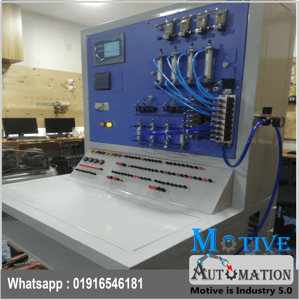 IoT-Based Advanced PLC-SCADA Trainer Board - Motive Automation
